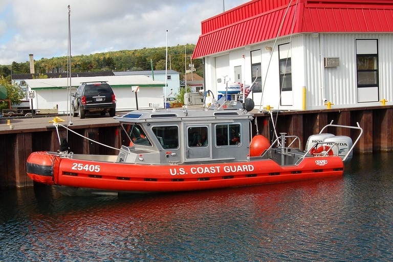 US Coast Guard Response Small Boat